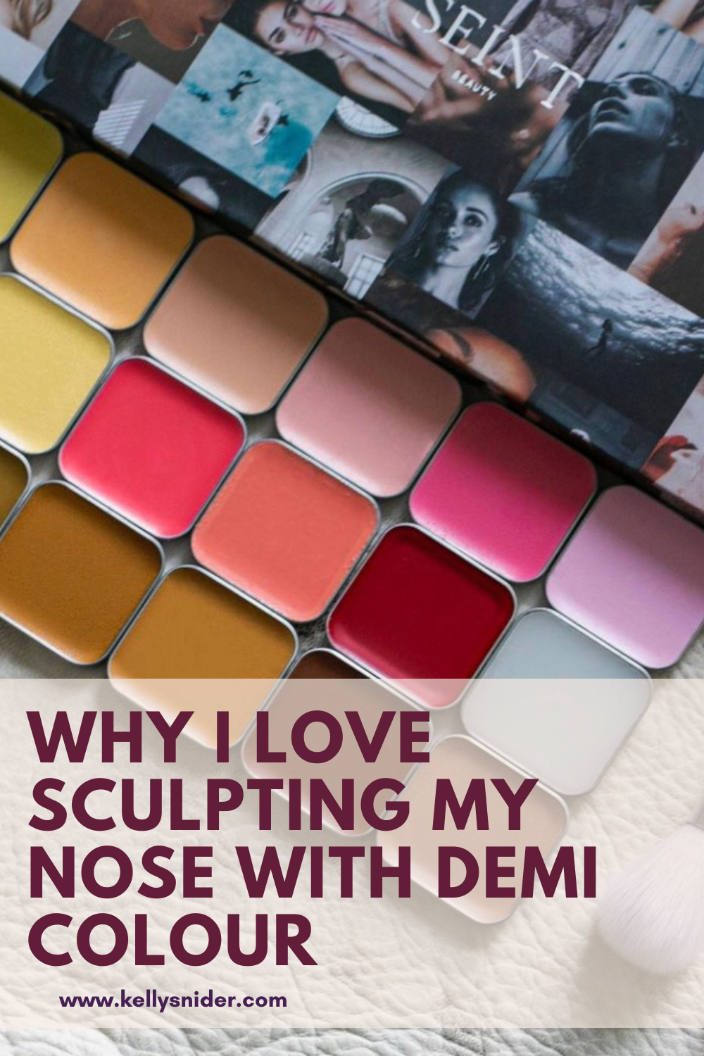 How to Sculpt Your Nose with Demi Colour from Seint | Kelly Snider