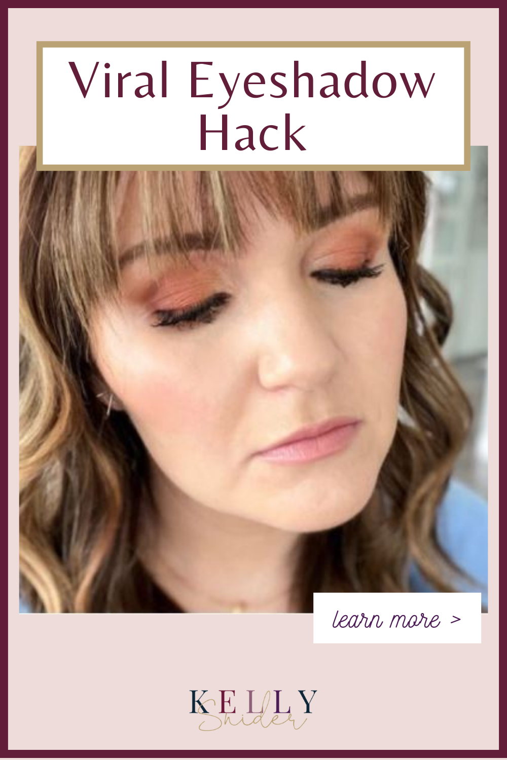 Viral Eyeshadow Hack Anyone Can Do | Kelly Snider