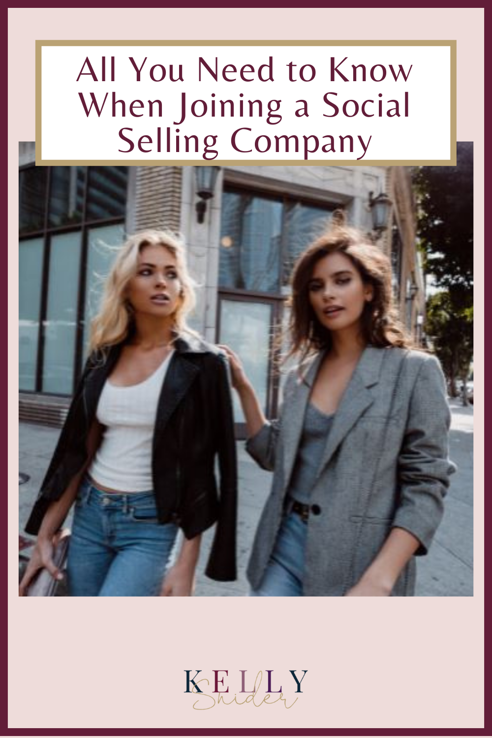 How to Choose a Social Selling Company to Join | Kelly Snider