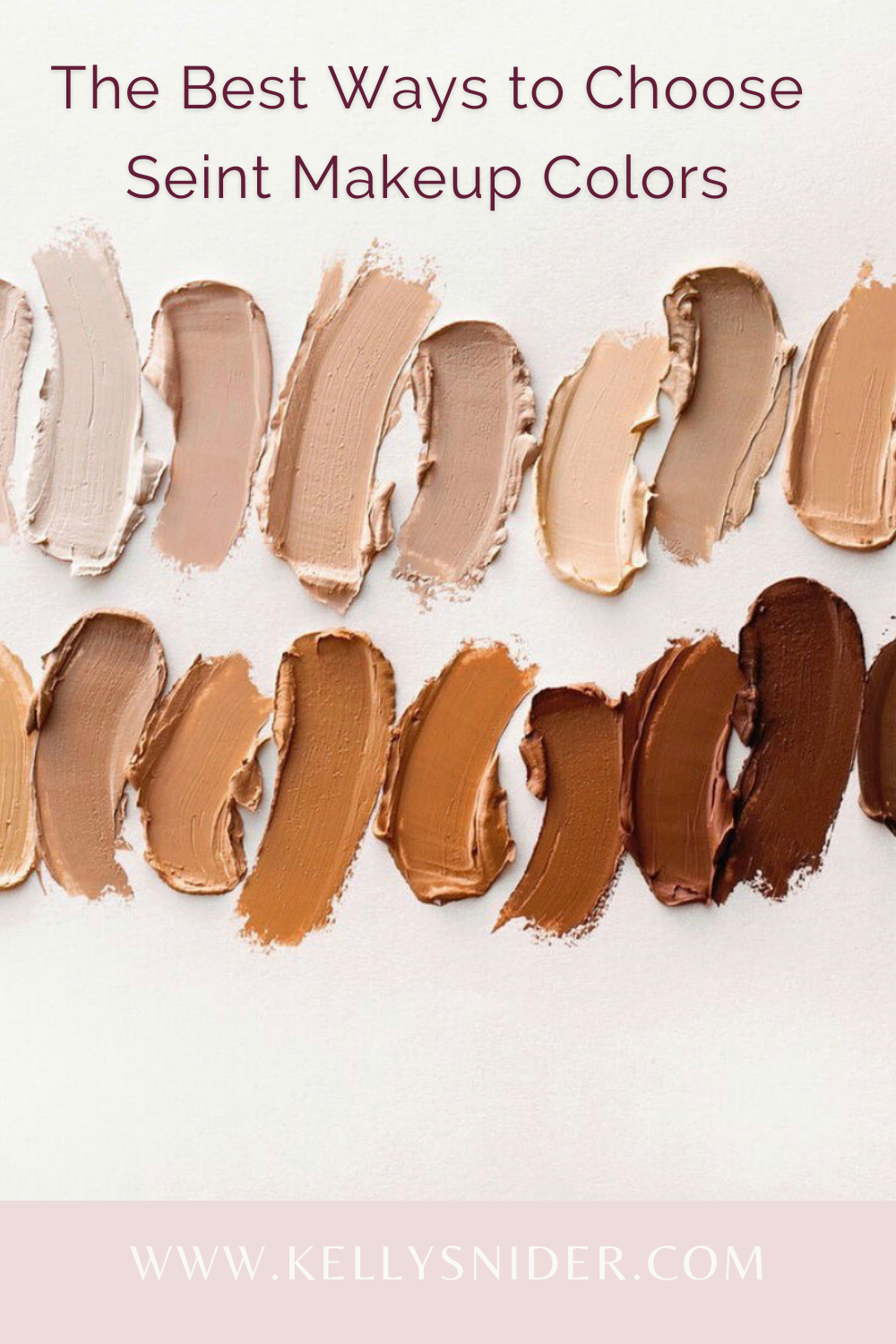 How to Choose Your Seint Makeup Colors | Kelly Snider