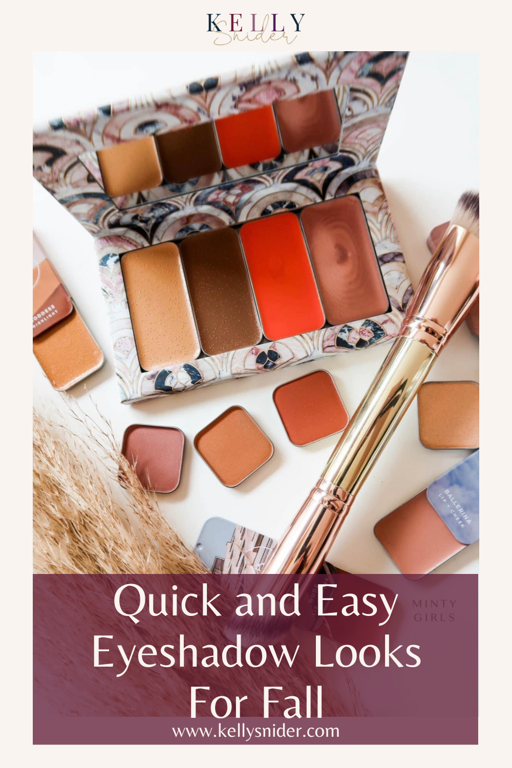 Quick and Easy Eyeshadow Looks for Fall | Kelly Snider
