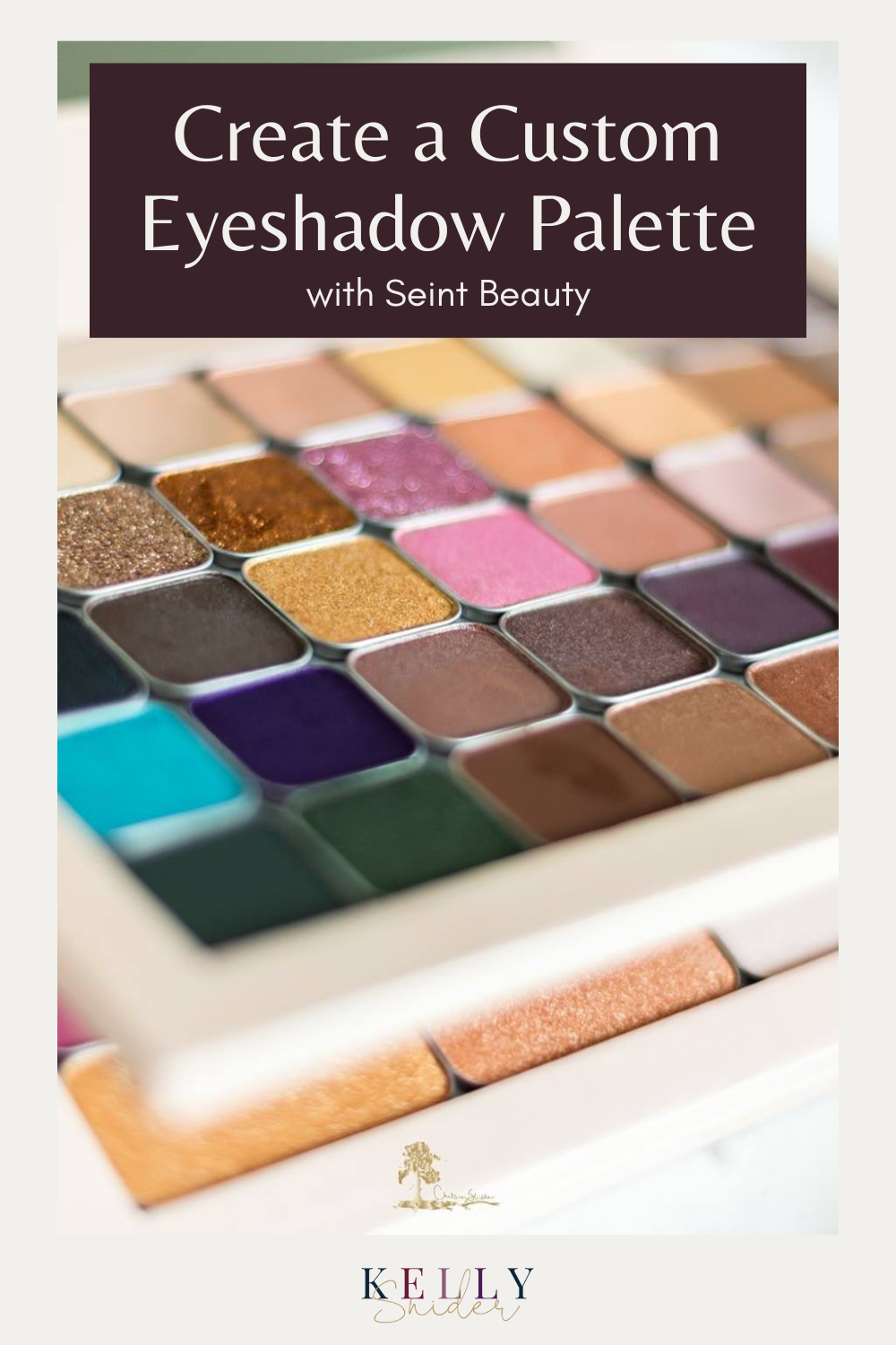 Creating a Custom Eyeshadow Palette Kelly Snider