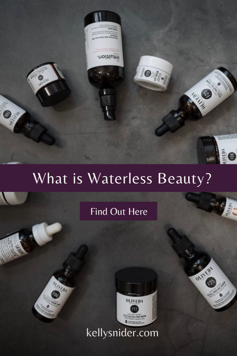What is Waterless Beauty? | Kelly Snider